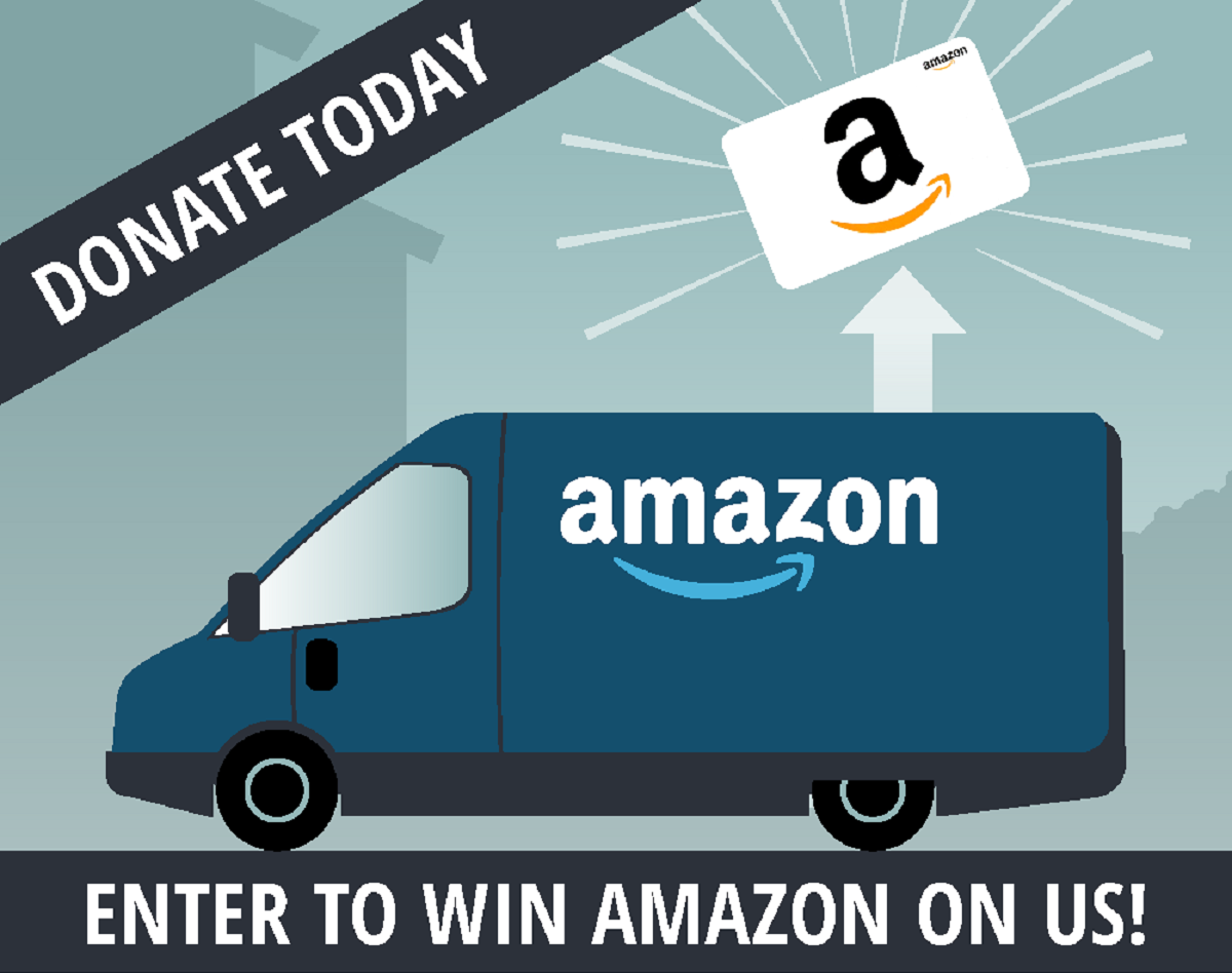 "On Us" Amazon Sweepstakes